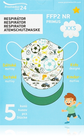 Promedor24 Respirator FFP2 Primus Kids designs filtrerande mask engångs ...
