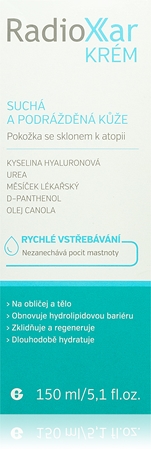 Radioxar RadioXar cream crème hydratation intense pour peaux très ...