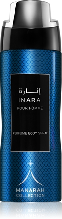 Rasasi Manarah Collection Inara Scented Body Spray for men | notino.ie