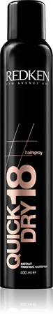 Redken Quick Dry quick-drying finishing spray ultra strong hold ...