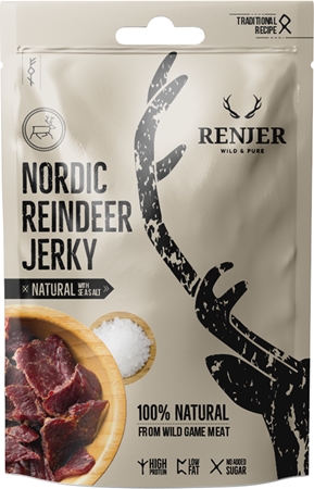 RENJER Nordic Reindeer Jerky Sea Salt sušené mäso sob | notino.sk