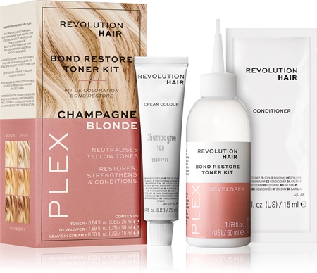 Revolution Haircare Plex Bond Restore Kit set for hair colour ...