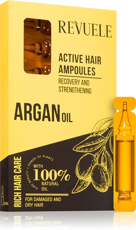 Revuele Argan Oil Active Hair Ampoules ампули за суха и увредена коса ...