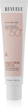 Revuele Daily Sun Fluid SPF 50+ lehký ochranný fluid SPF 50+ | notino.cz