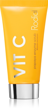 Rodial Vit C Papaya Enzyme Scrub enzymatic scrub to brighten and smooth ...
