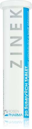 RosenPharma Zinek 20 mg šumivé tablety pro podporu imunitního systému ...
