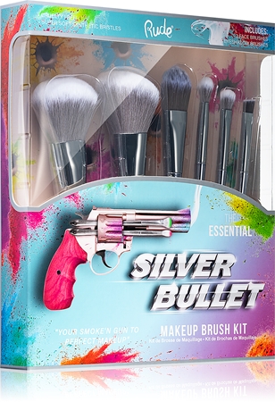Rude Cosmetics Silver Bullet Brush Set | notino.ie