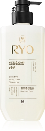 RYO Sensitive Scalp Care Shampoo soothing shampoo for sensitive scalp ...