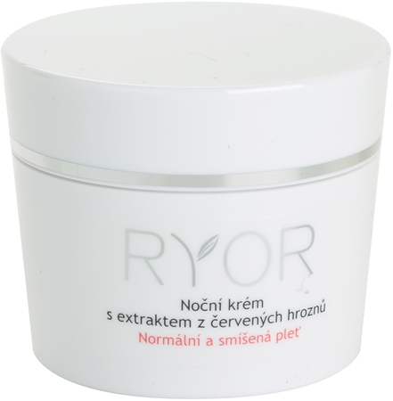 RYOR Normal to Combination éjszakai krém piros szőlő kivonattal | notino.hu
