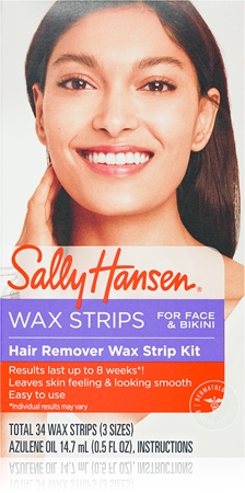 Sally Hansen Hair Remover hair-removal kit for face and sensitive areas ...