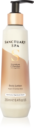 Sanctuary Spa Signature Collection hydrating body lotion with aloe vera ...