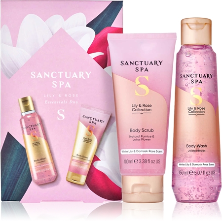 Sanctuary Spa Lily & Rose Essentials coffret cadeau duo | notino.be
