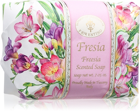 Saponificio Artigianale Fiorentino Freesia Scented Soap natural bar ...