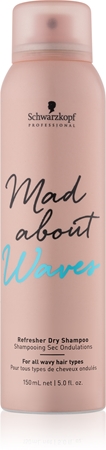 Schwarzkopf Professional Mad About Waves shampoing sec pour cheveux ...