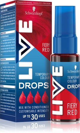 Schwarzkopf LIVE Drops temporary coloured hair shadow | notino.co.uk