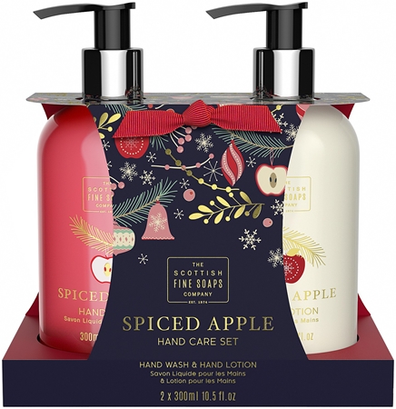 Scottish Fine Soaps Spiced Apple Hand Care Set Geschenkset (für die Hände)