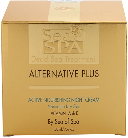 Sea of Spa Alternative Plus crème de nuit nourrissante active pour ...