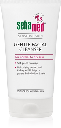 Sebamed Sensitive Skin veľmi jemná umývacia emulzia na tvár | notino.sk