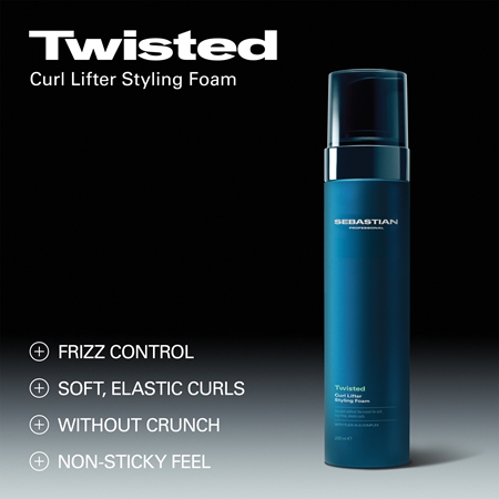 Sebastian Professional Twisted styling foam for wavy and curly hair ...