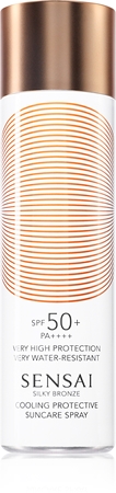 Sensai Silky Bronze Cooling Protective Suncare Spray protective ...