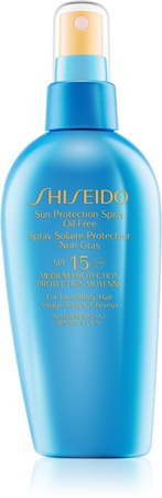 Shiseido Sun Protection Sun sprej na opalování SPF 15 | notino.cz