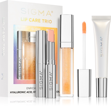 Sigma Beauty Lip Care Trio set for lips | notino.ie