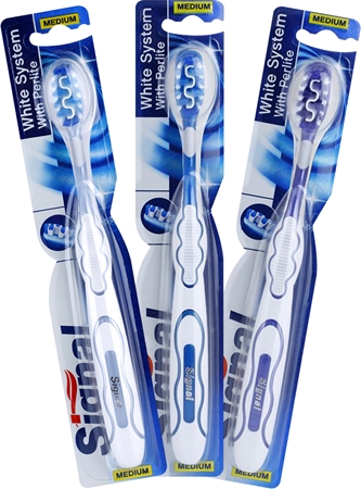 Signal White System toothbrush medium | notino.co.uk
