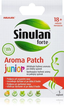Sinulan Forte Aroma patch junior Kräuterpflaster für ruhigen Schlaf ...