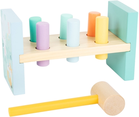 Small foot by Legler Pastel Hammering Bench whacking toy | notino.co.uk