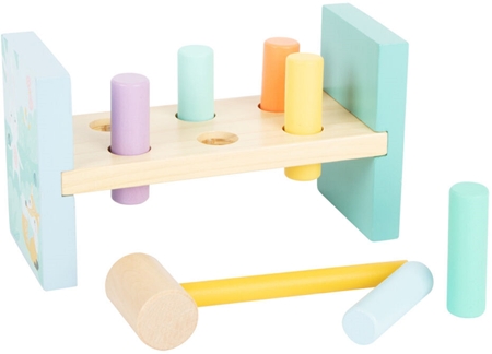 Small foot by Legler Pastel Hammering Bench whacking toy | notino.co.uk