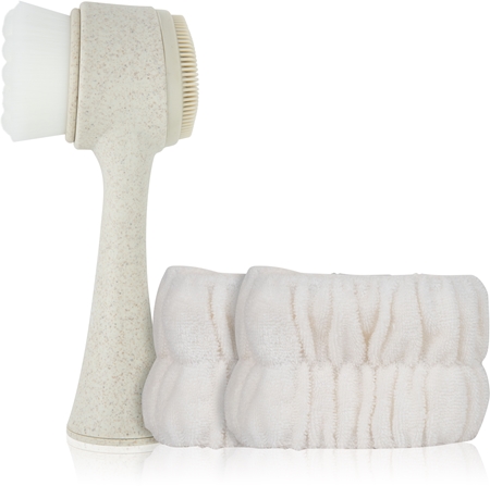 So Eco Facial Cleansing Brush and Wrist Wash Band Set Facial Cleansing ...