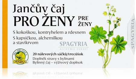 Spagyria Jančov čaj pre ženy bylinný čaj pre pokojnú menštruáciu ...