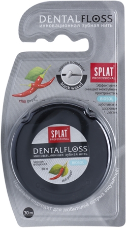 Splat Professional waxed dental floss black | notino.co.uk