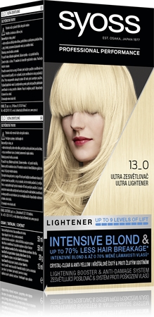 Syoss Intensive Blond dye remover for lightening hair | notino.co.uk
