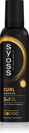 Syoss Curl Control Styling Mousse voor Natuurlijke Fixatie | notino.nl