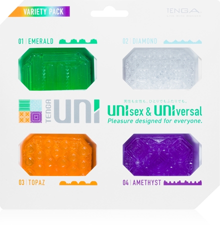 Tenga Uni Variety pack kit de masturbateurs Amethyst | notino.be