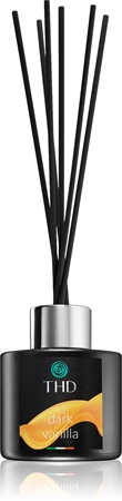THD Luxury Black Collection Dark Vanilla aroma diffuser with filling ...