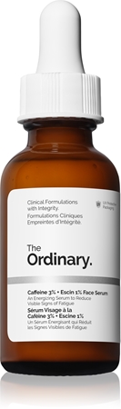 The Ordinary Caffeine 3% + Escin 1% Face Serum sérum energizante con ...