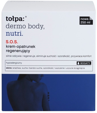 Tołpa Dermo Body Nutri SOS Cream For Body And Face For Dry To Very Dry ...