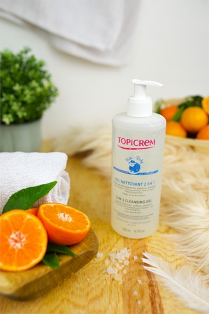 Topicrem BABY My 1st Cleansing Gel 2in1 Washing Gel for Body and Hair ...