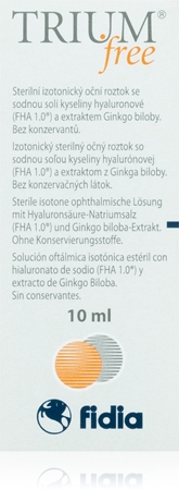 Trium Free oční roztok | notino.cz
