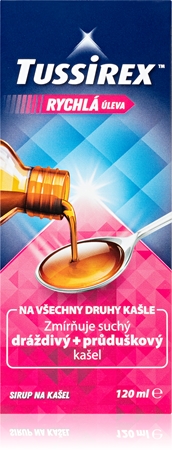 Tussirex Tussirex Sirup sirup pri kašli a prechladnutí | notino.sk