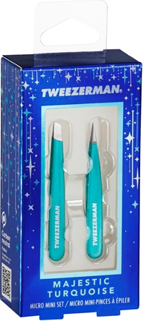 Tweezerman Majestic Turquoise gift set for eyebrows | notino.co.uk
