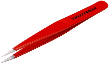 Tweezerman Professional tweezers with a sharp tip Red | notino.co.uk