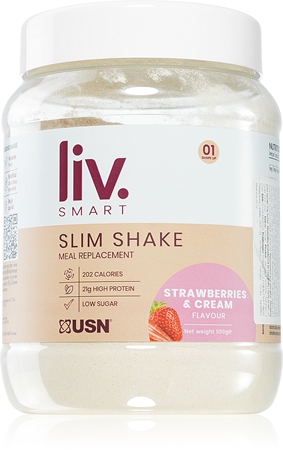 USN LivSmart Slim Shake prášok na prípravu nápoja na podporu chudnutia ...