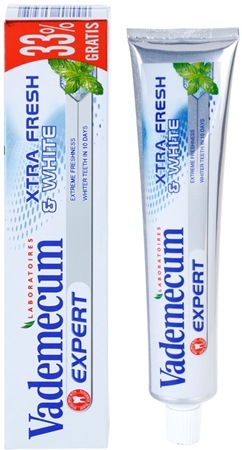 Vademecum Expert Xtra Fresh & White Toothpaste with Whitening Effect ...