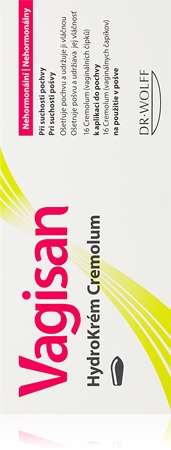 Vagisan HydroKrém Cremolum vaginálne globuly | notino.sk