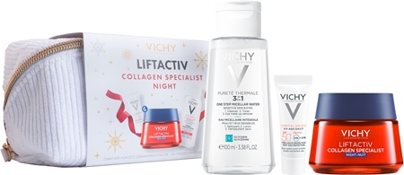 Vichy Liftactiv Collagen Specialist Night Christmas gift set for mature ...