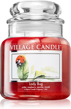 Village Candle Lady Bug candela profumata (Glass Lid) | notino.it