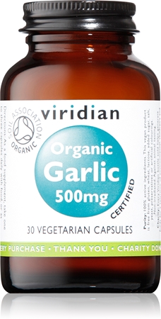 Viridian Nutrition Organic Garlic wzmocnienie odporności